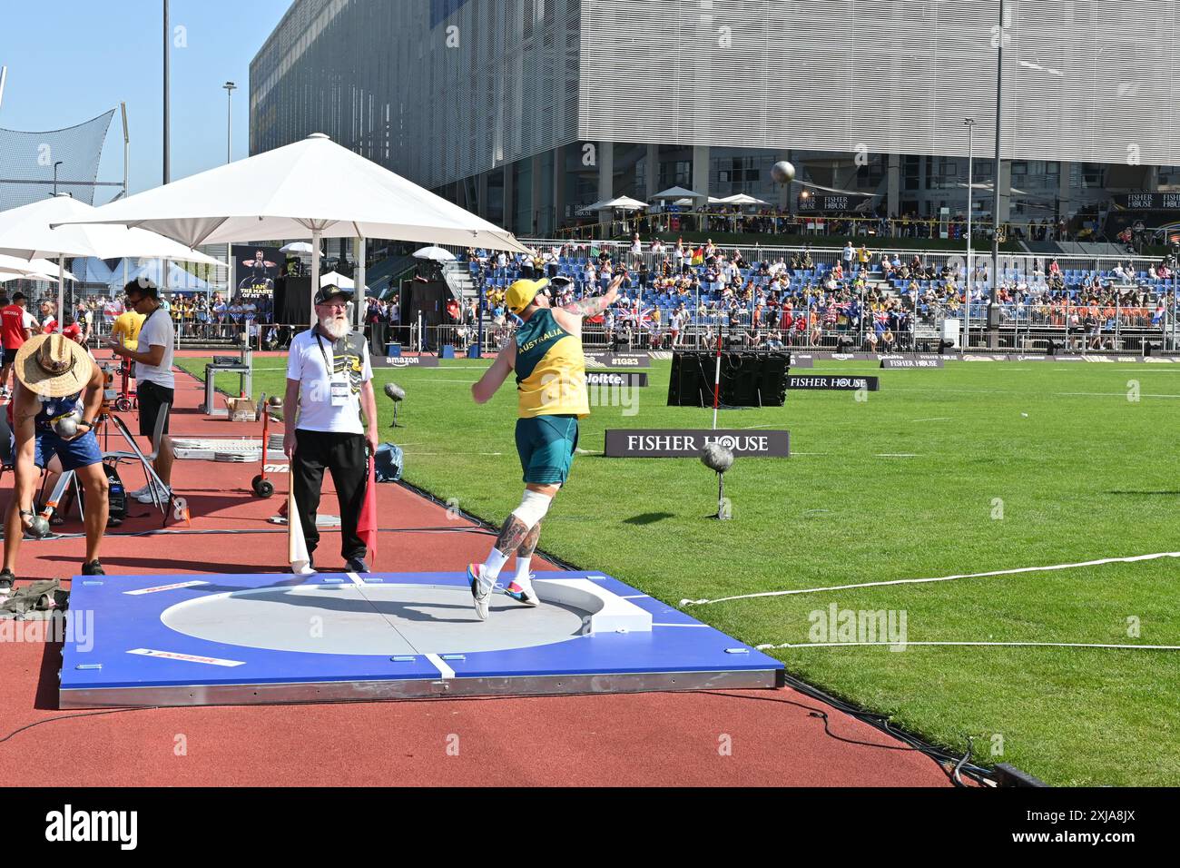 The Invictus Games 2023 Wheelchair Rugby Stock Photo - Alamy