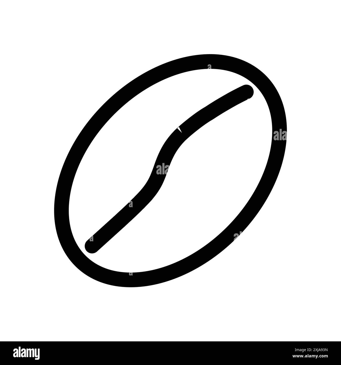 Coffee beans icon set in thin line outline style and linear vector sign Stock Vector Image & Art ...