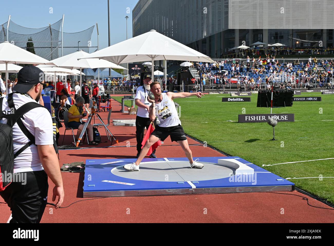The Invictus Games 2023 Wheelchair Rugby Stock Photo - Alamy