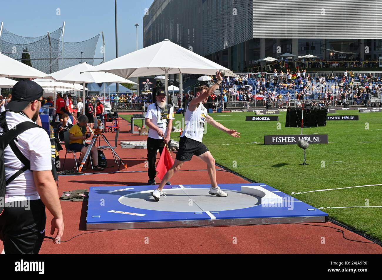The Invictus Games 2023 Wheelchair Rugby Stock Photo - Alamy