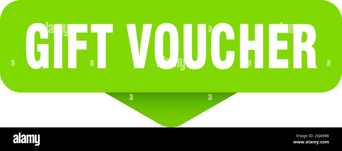 gift voucher sticker. gift voucher sign on transparent background ...