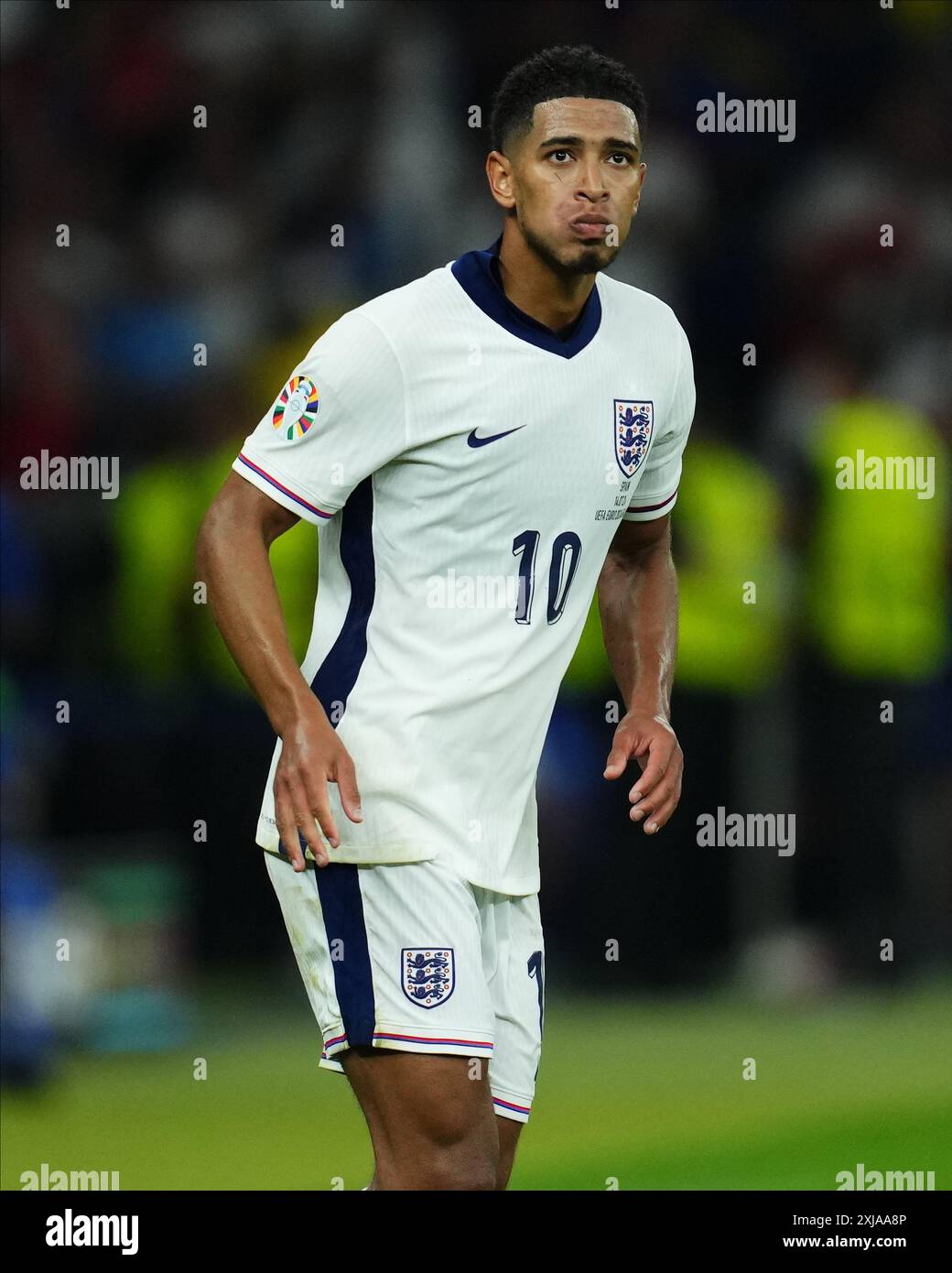 Jude Bellingham of England during the UEFA Euro 2024 match between ...