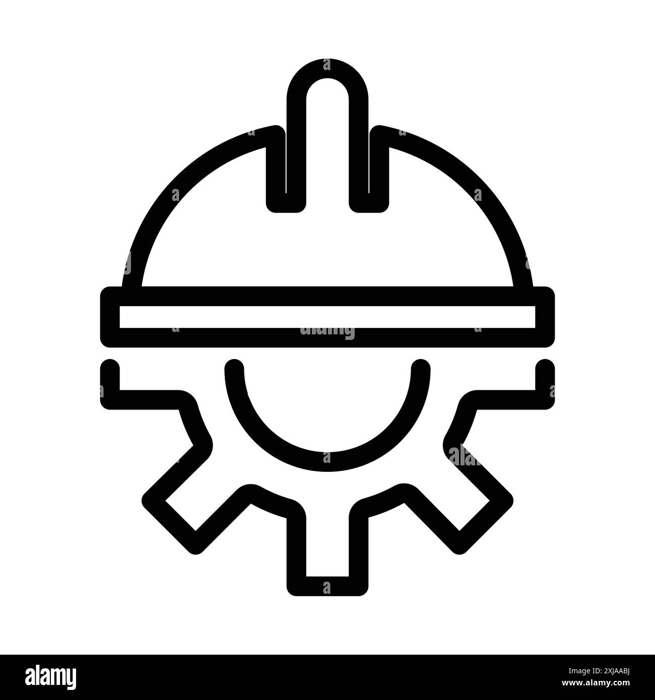 Engineering Tool Icon Set In Thin Line Outline Style And Linear Vector Sign Stock Vector Image