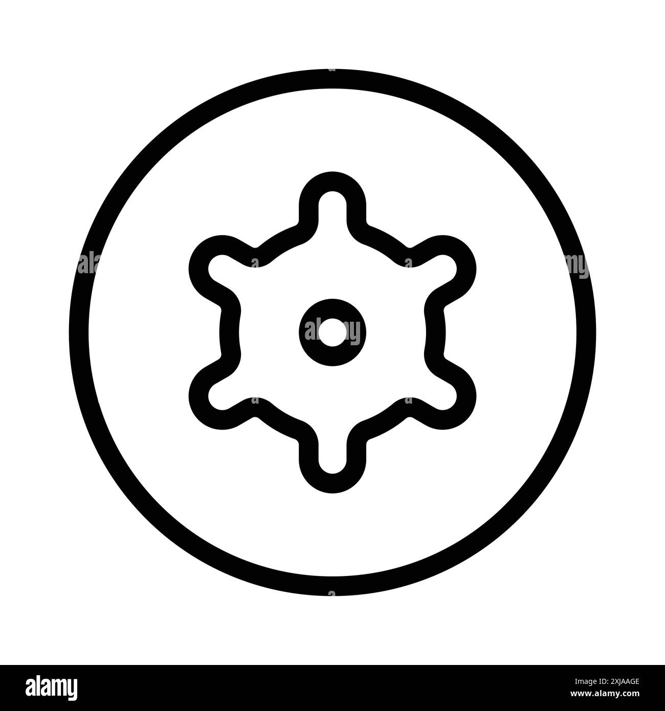 Setup icon set in thin line outline style and linear vector sign Stock Vector Image & Art - Alamy