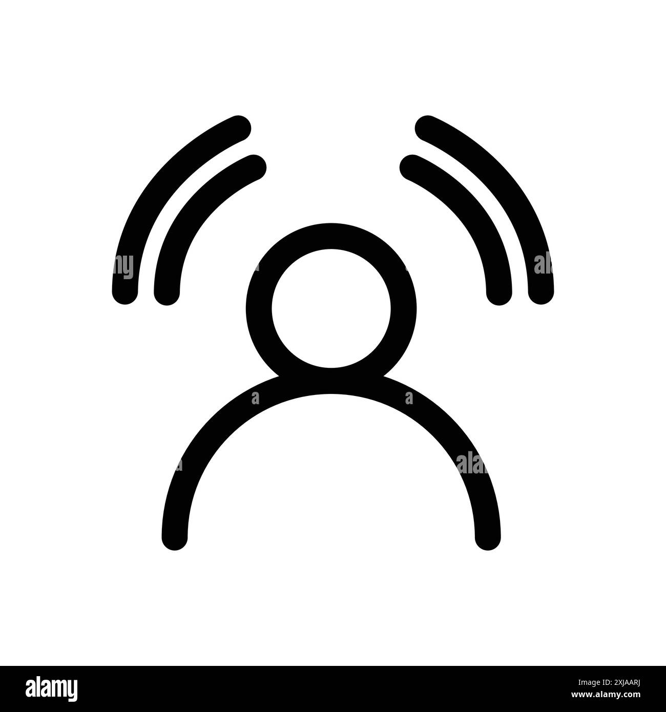 Mind awareness icon set in thin line outline style and linear vector sign Stock Vector Image ...