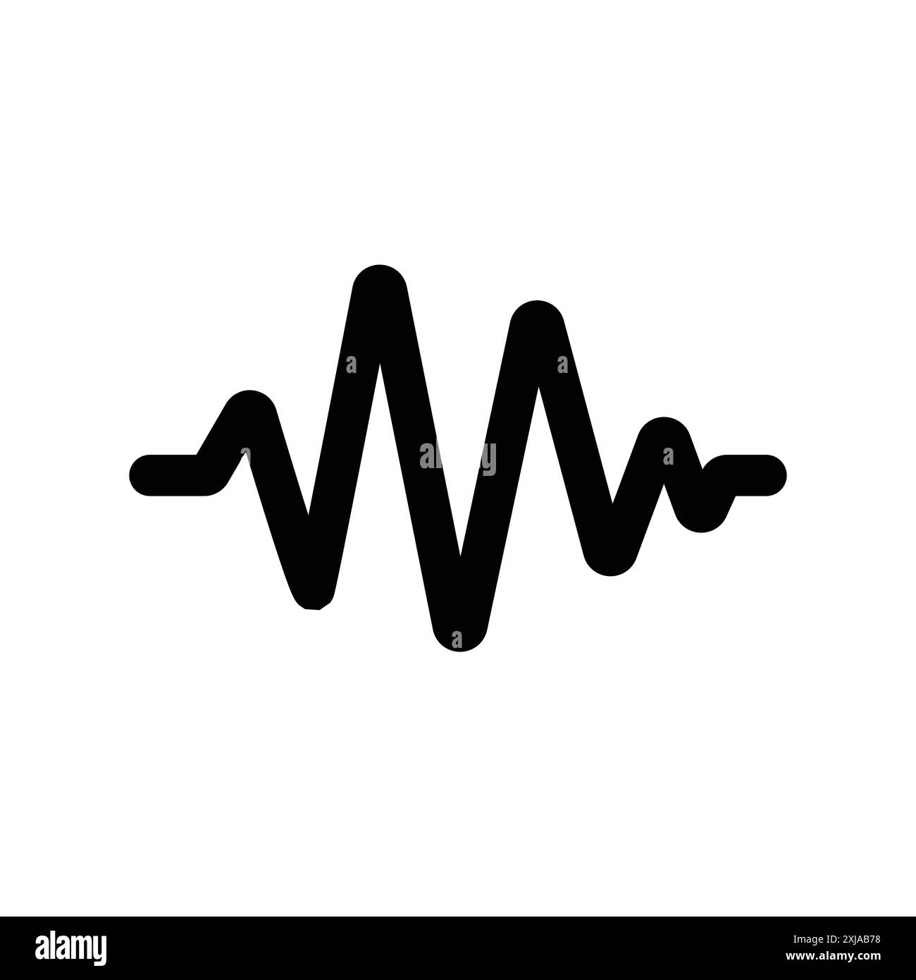 Sound Wave Icon Set In Thin Line Outline Style And Linear Vector Sign Stock Vector Image And Art
