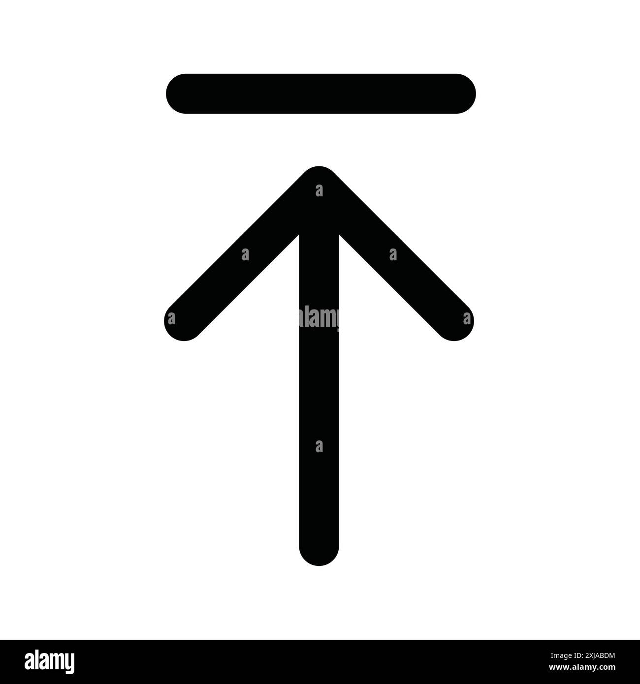 Upload Icon (2) set in thin line outline style and linear vector sign Stock Vector Image & Art ...
