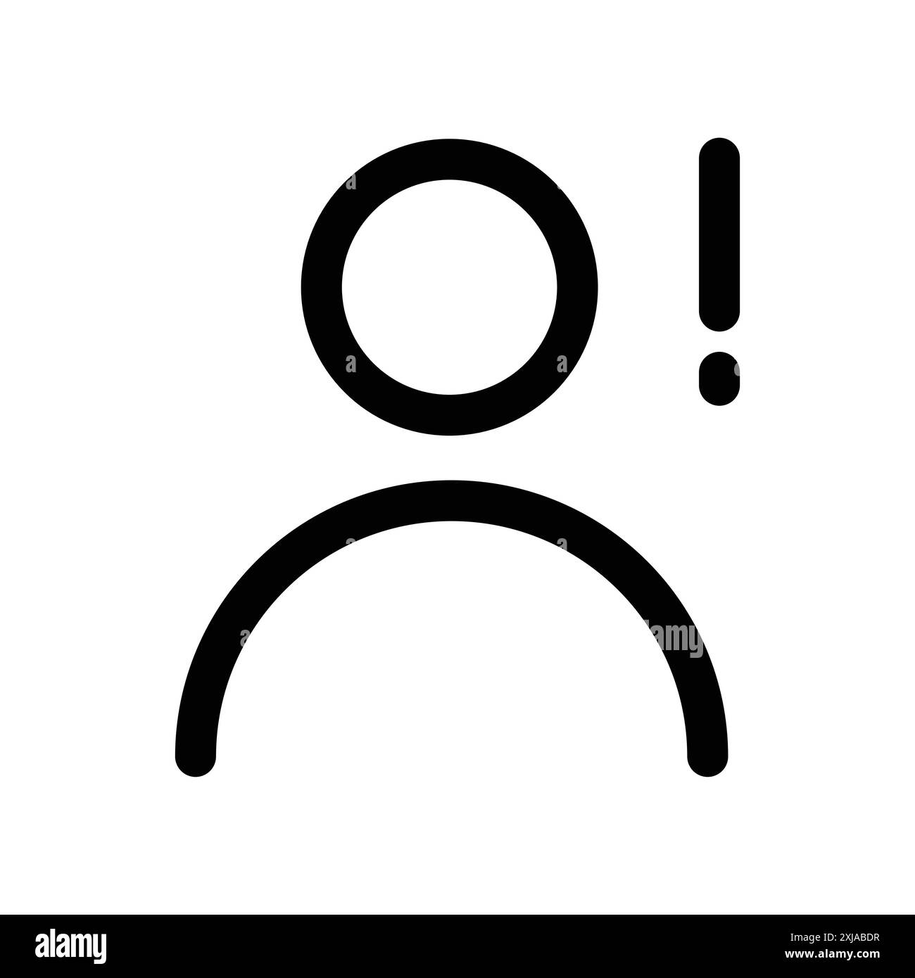 User information icon set in thin line outline style and linear vector sign Stock Vector Image ...