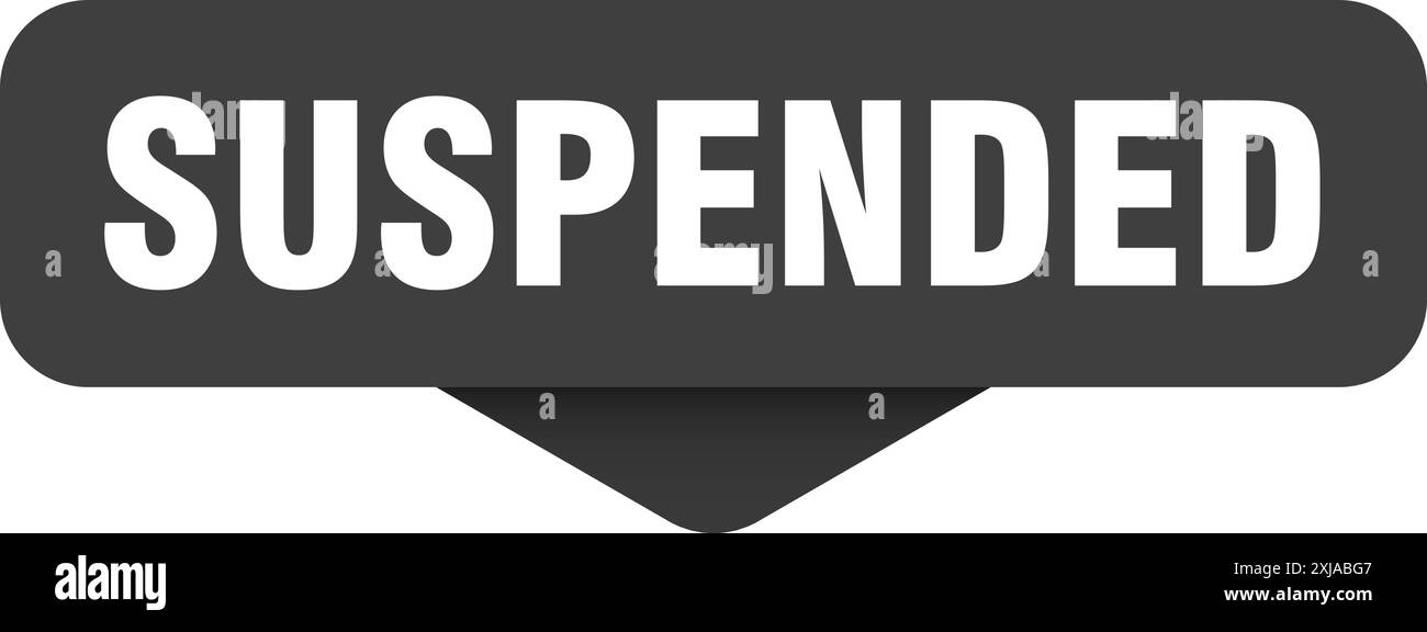 Suspended sign Black and White Stock Photos & Images - Alamy