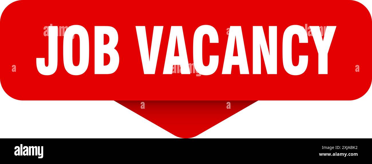 job vacancy sticker. job vacancy sign on transparent background ...