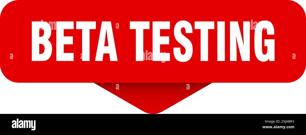 beta testing sticker. beta testing sign on transparent background ...