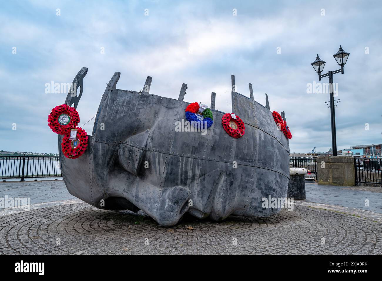 Cardiff, Wales, UK - 22 June 2024: The Merchant Seamans Memorial in ...