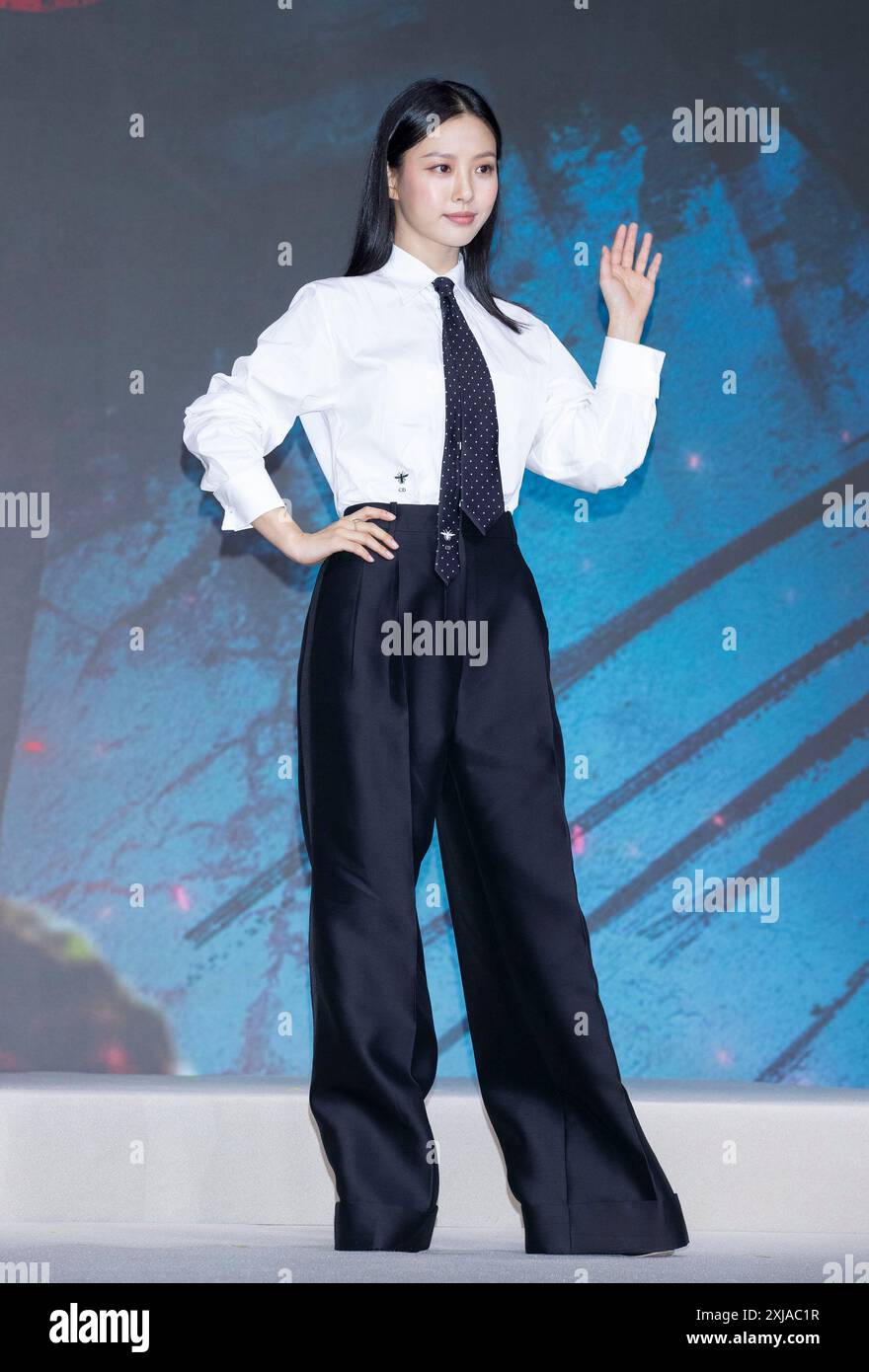 Seoul, South Korea. 17th July, 2024. South Korean actor Go Min-si ...