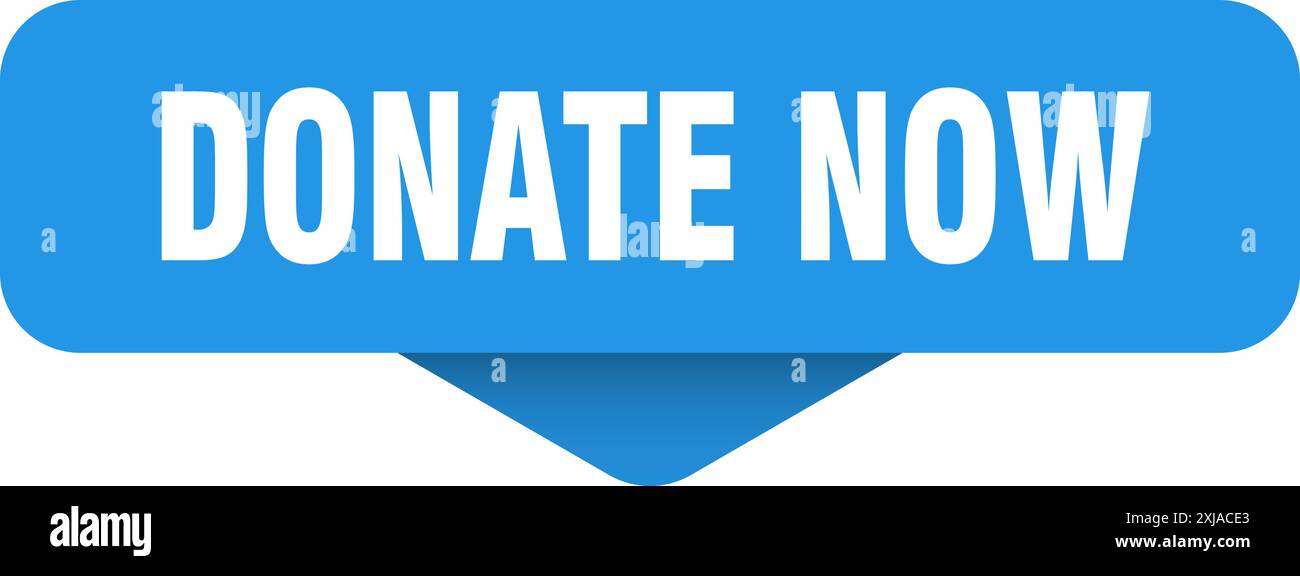 donate now sticker. donate now sign on transparent background ...