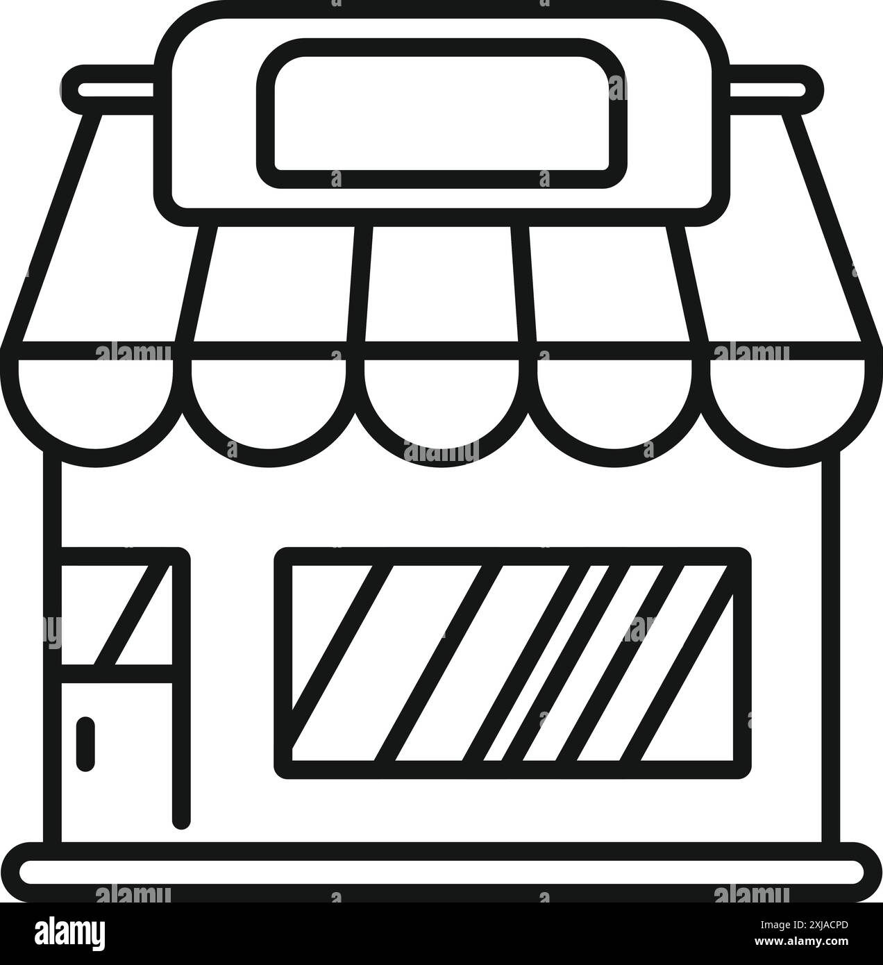 Downtown storefront Black and White Stock Photos & Images - Alamy