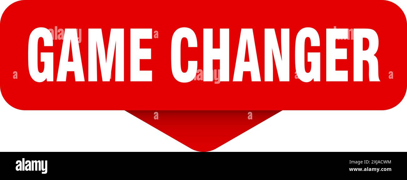 game changer sticker. game changer sign on transparent background ...