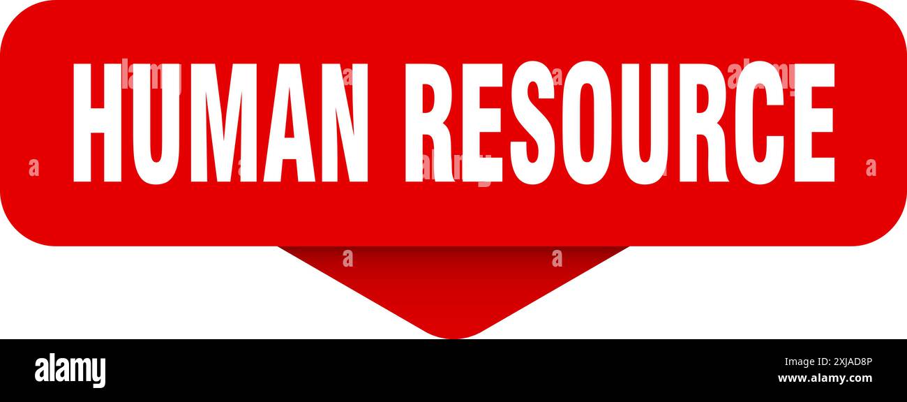human resource sticker. human resource sign on transparent background ...