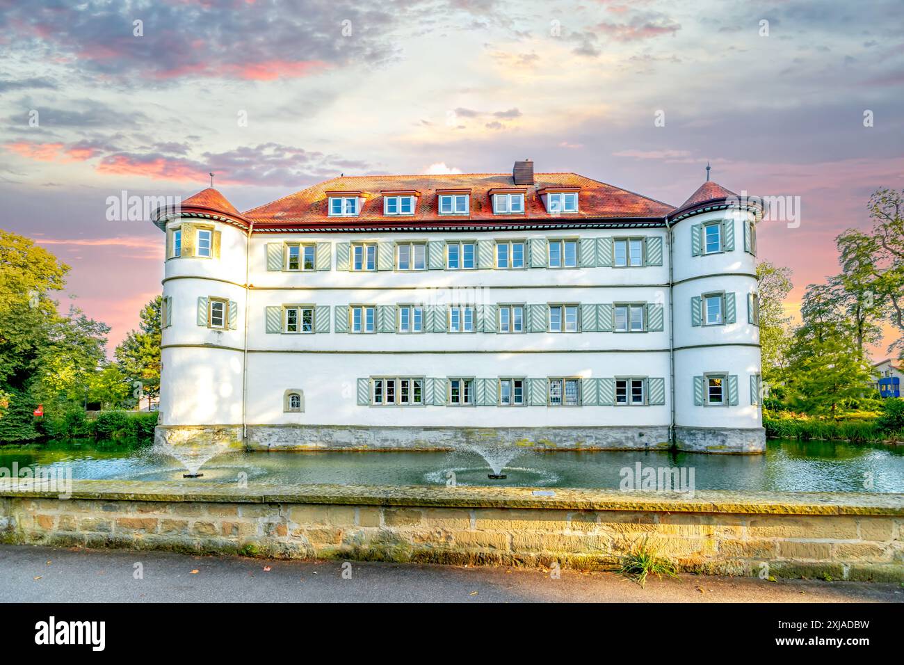 Castle of Bad Rappenau, Germany Stock Photo - Alamy