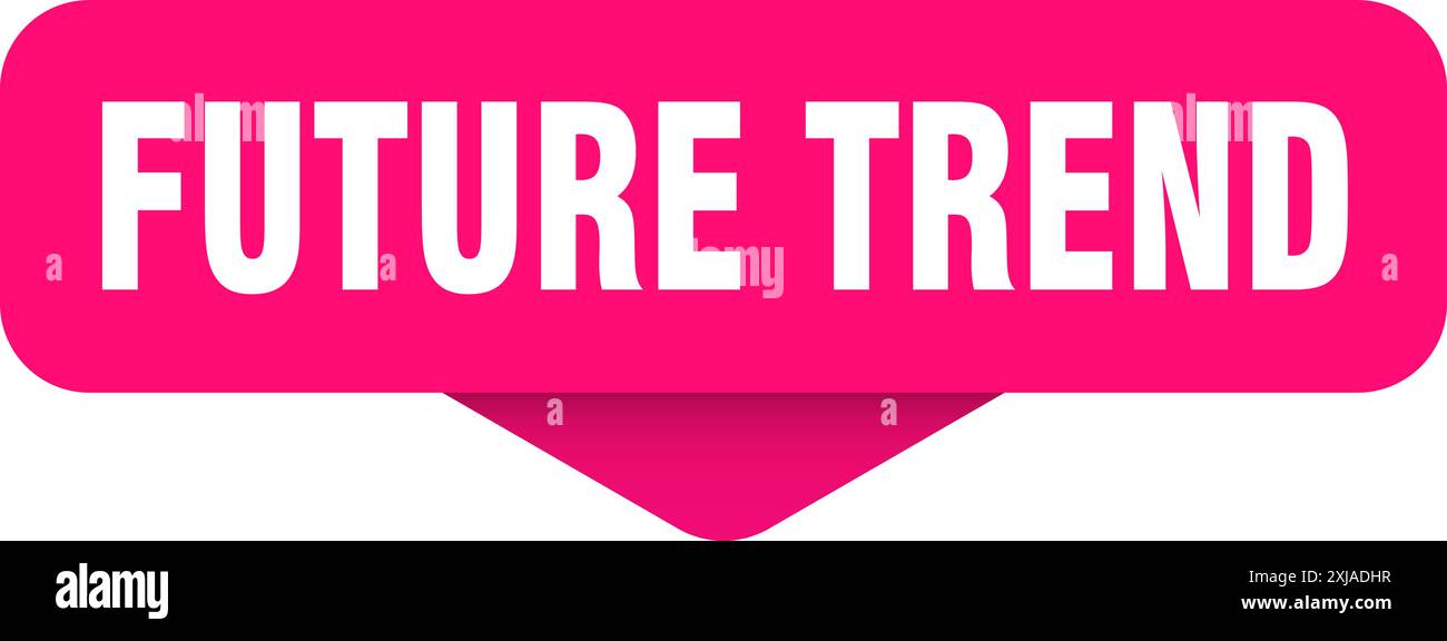 future trend sticker. future trend sign on transparent background ...