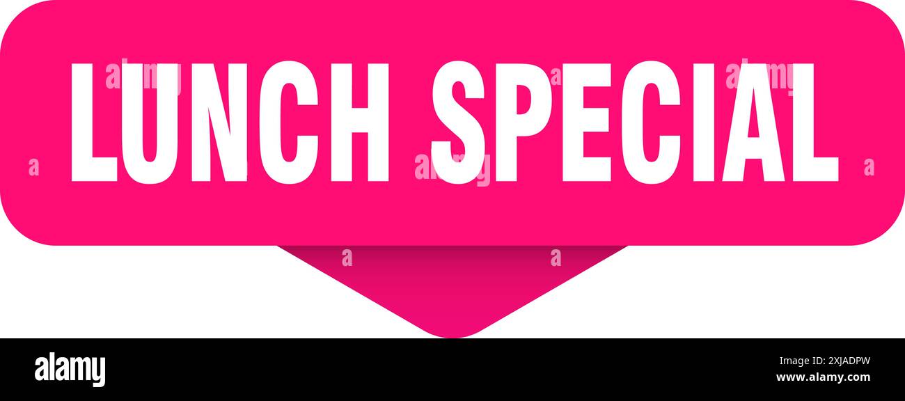 lunch special sticker. lunch special sign on transparent background ...