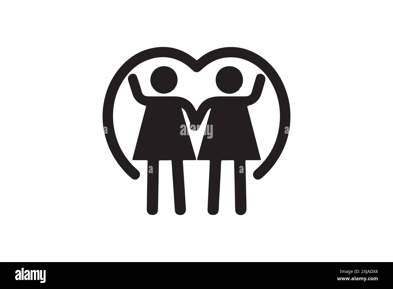 The bonds of friendship Stock Vector Images - Alamy