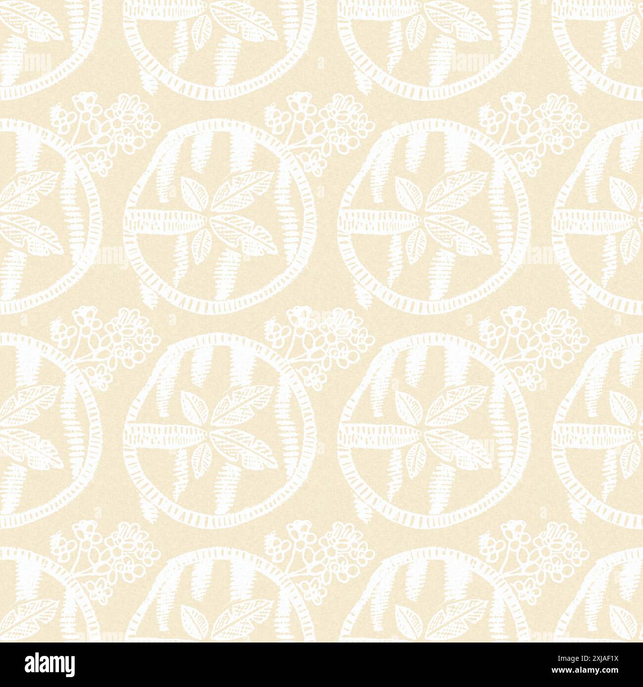 Modern white on cream lace effect wedding background texture. Soft ...