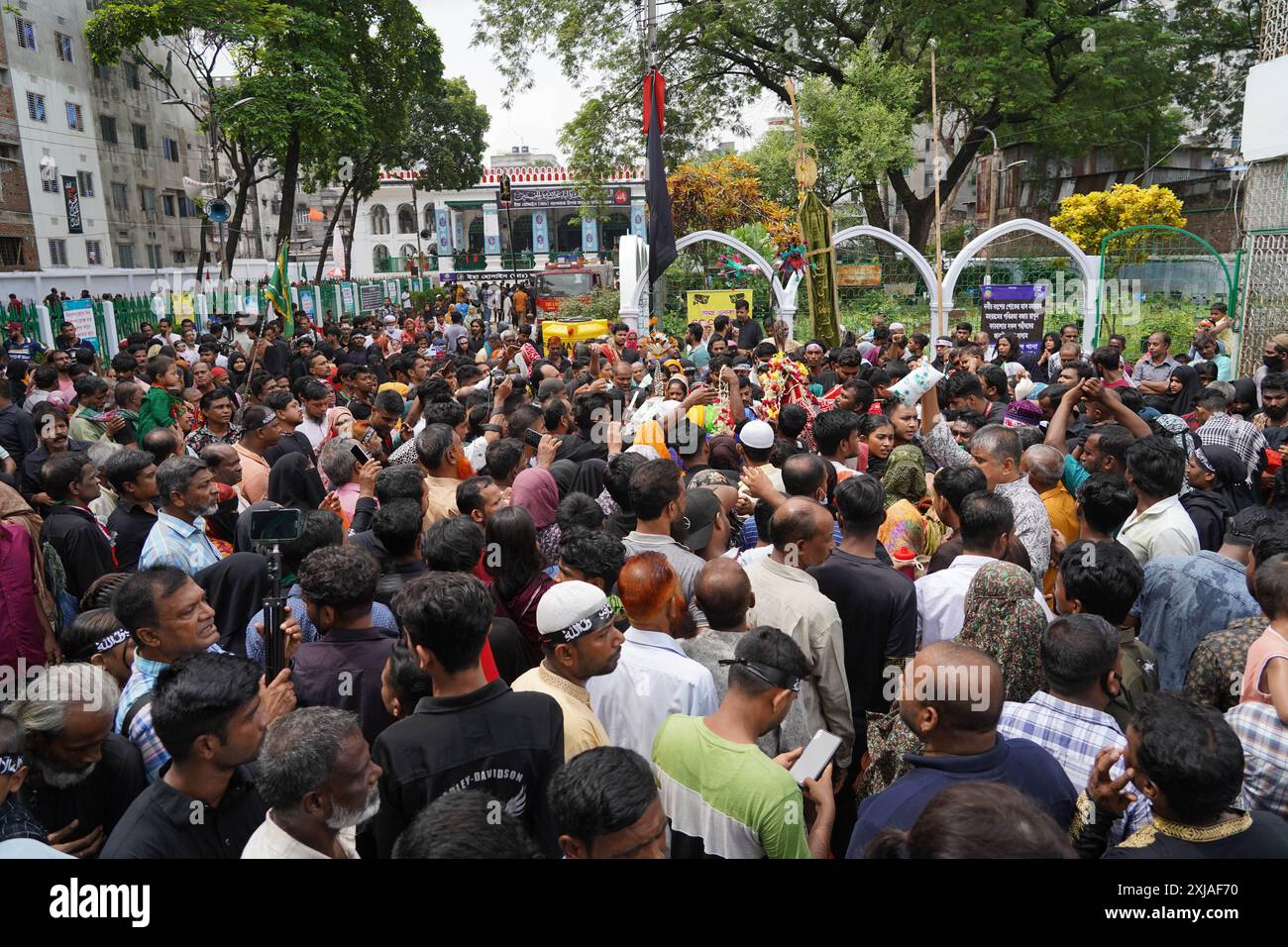 Dhaka, Dhaka, Bangladesh. 17th July, 2024. Today 17 July 2024, during ...