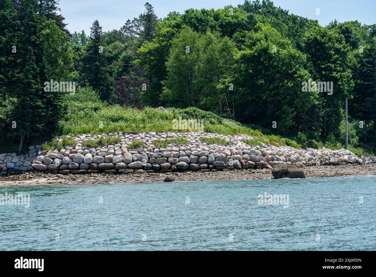 Rip rap island hi-res stock photography and images - Alamy
