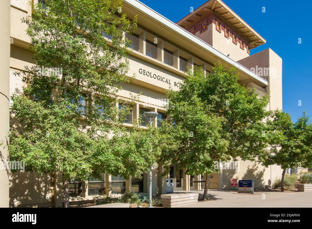 EL PASO, TX, USA - MAY 18, 2024: Geological Sciences Building at the ...