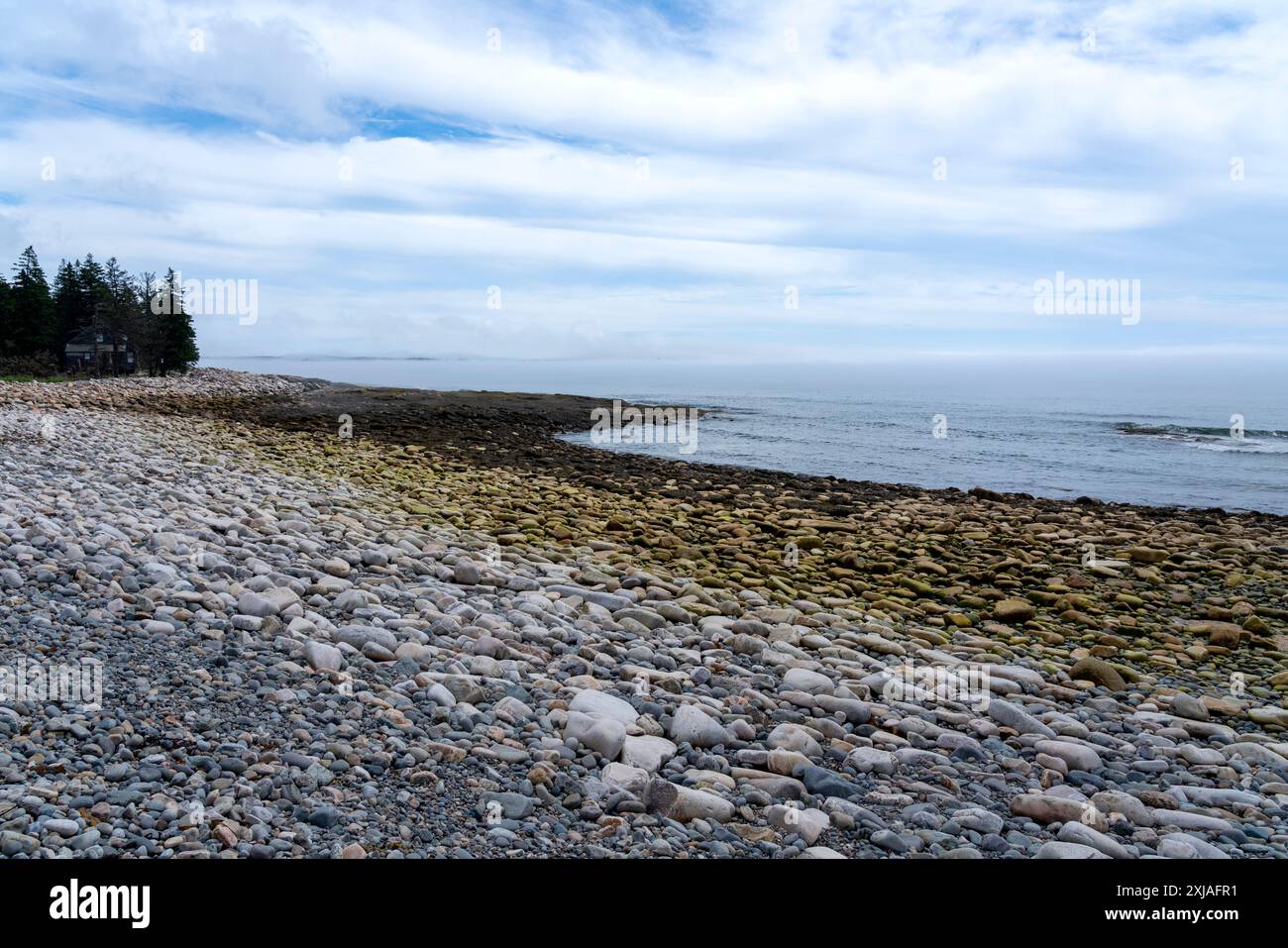 Shoreline at Seawall, Acadia National Park, Maine Stock Photo - Alamy
