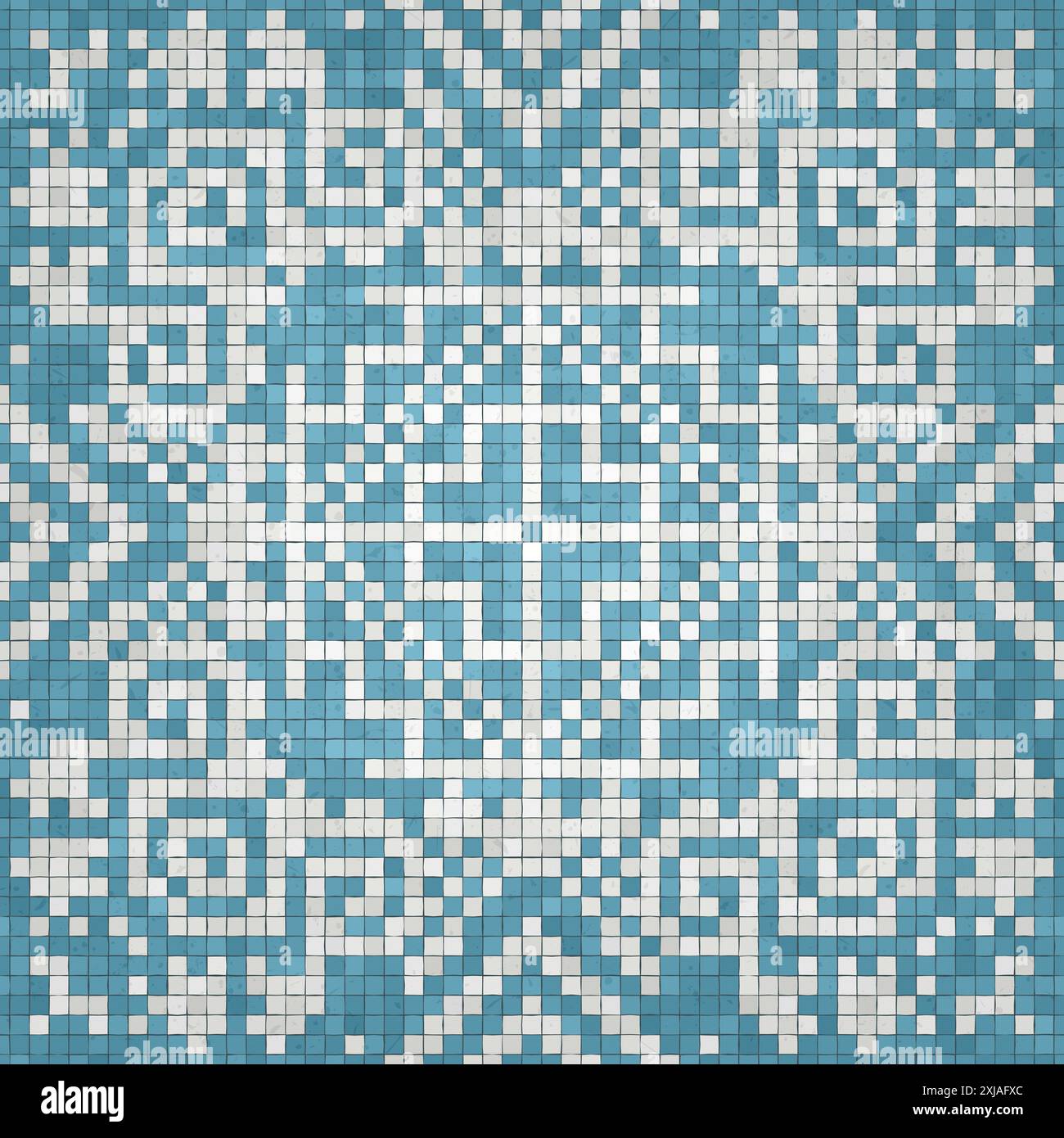 Mosaic tiles background, seamless vector pattern Stock Vector Image ...