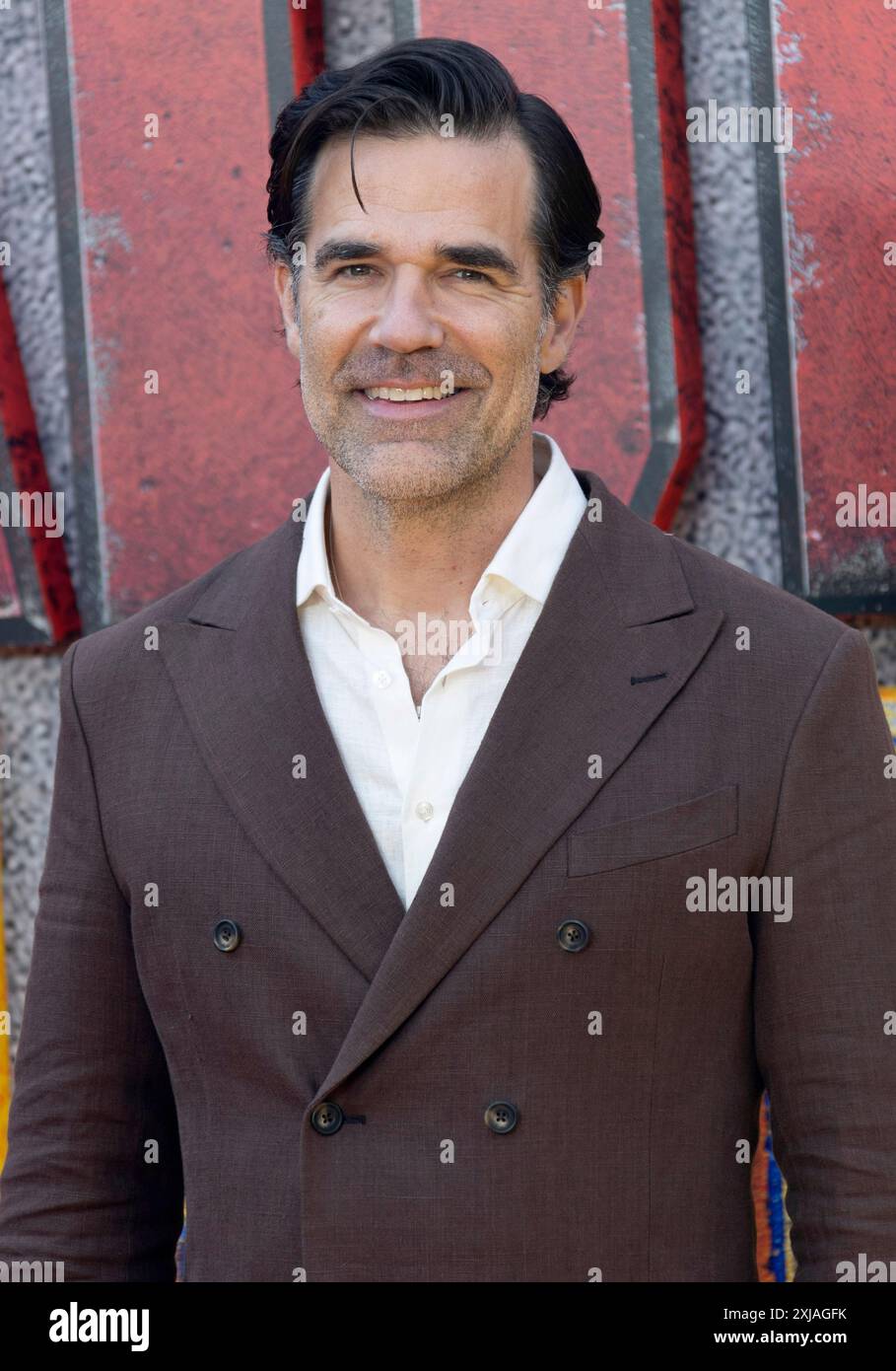 11 Jul 2024, London, England, UK - Rob Delaney attending Deadpool ...