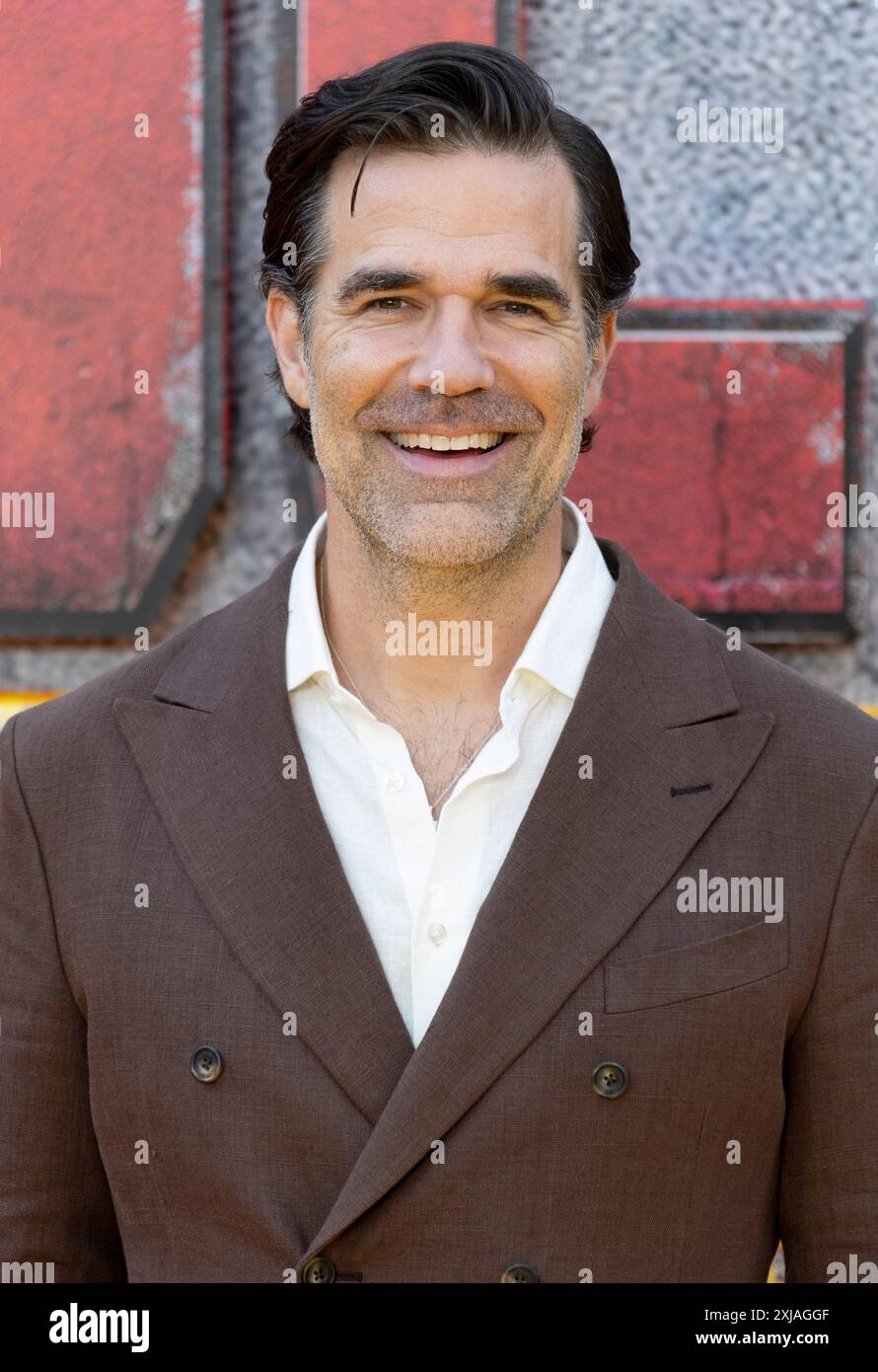 11 Jul 2024, London, England, UK - Rob Delaney attending Deadpool ...
