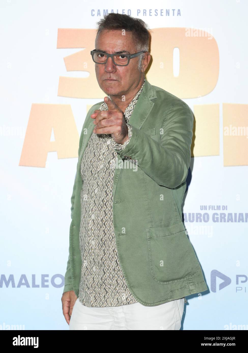 Rome, Adriano cinema, photocall for the film "30 years younger". In the ...