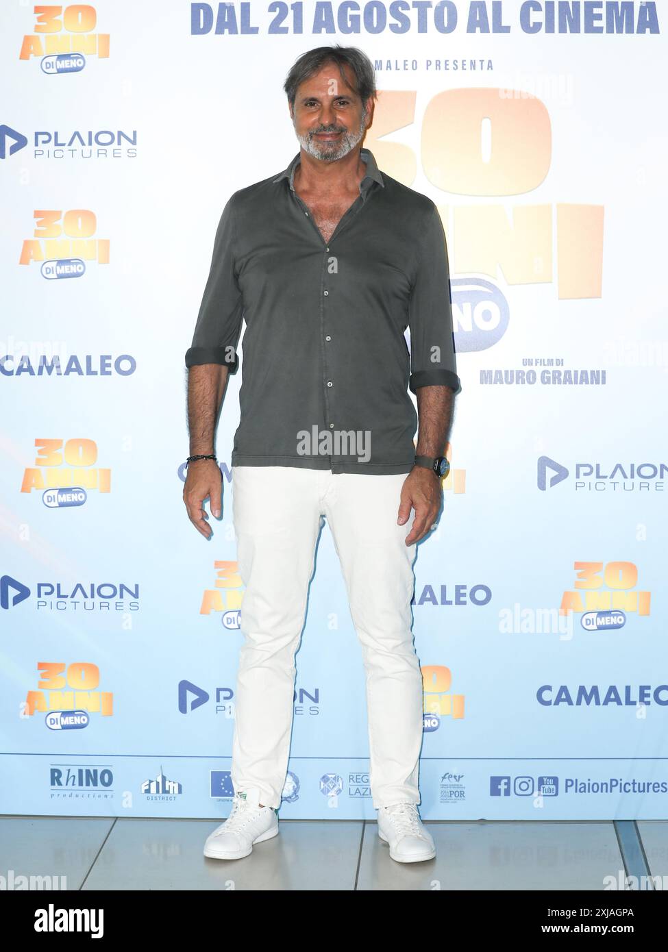 Rome, Adriano cinema, photocall for the film "30 years younger". In the ...