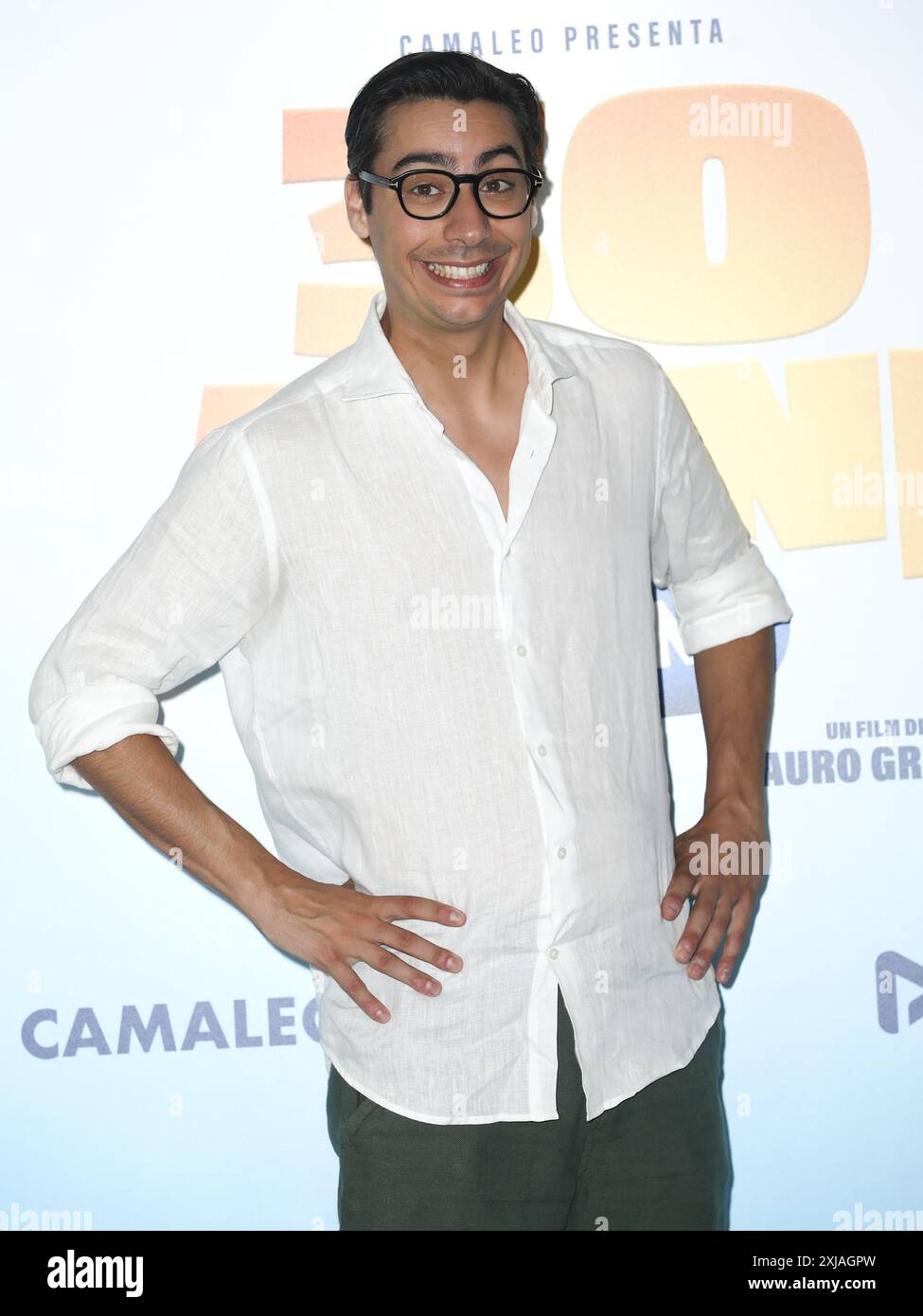 Rome, Adriano cinema, photocall for the film "30 years younger". In the ...