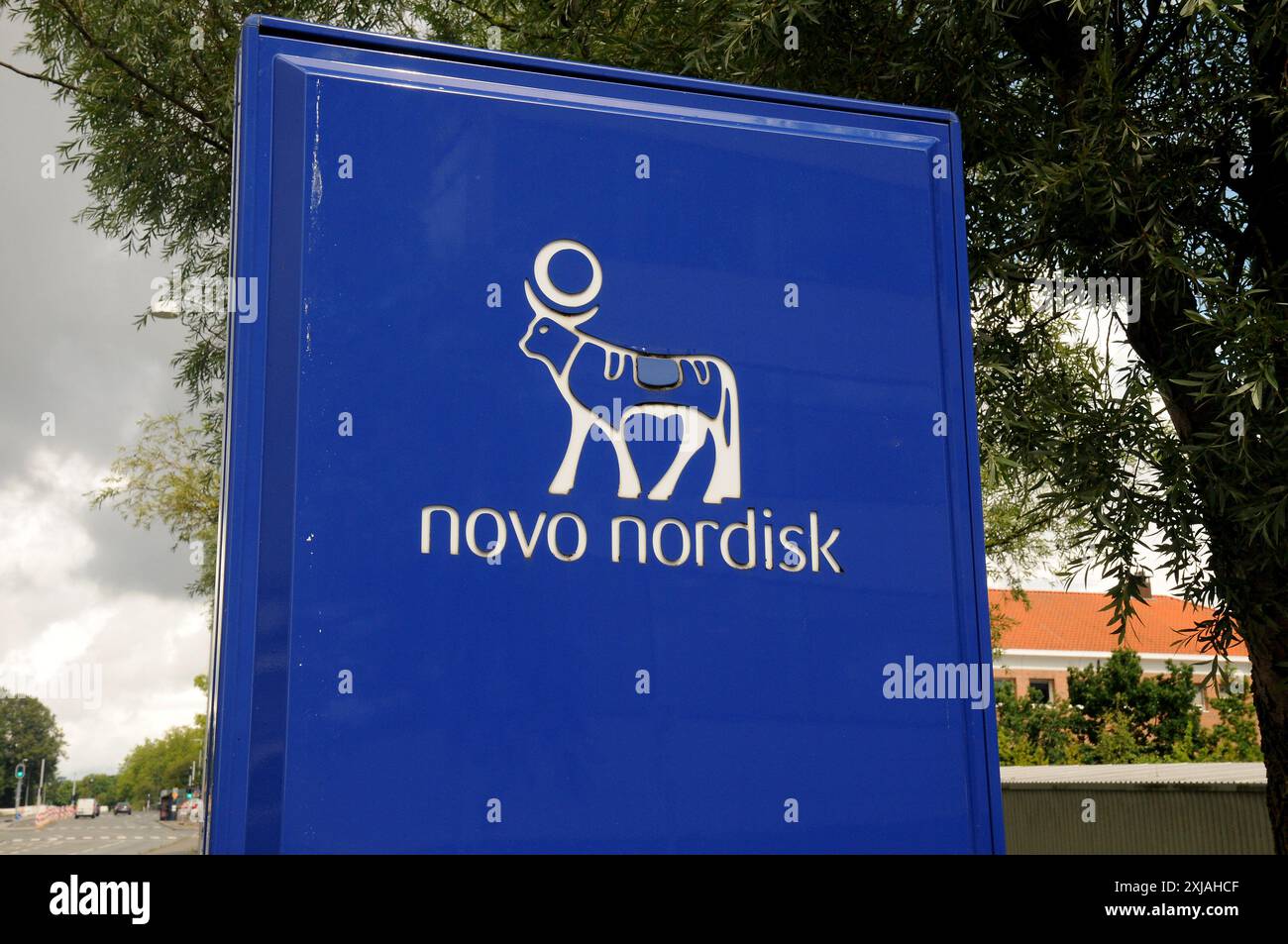 Copenhagen/ Denmark/17 july 2024/ Denmark's trade mark name Nvo nordisk ...