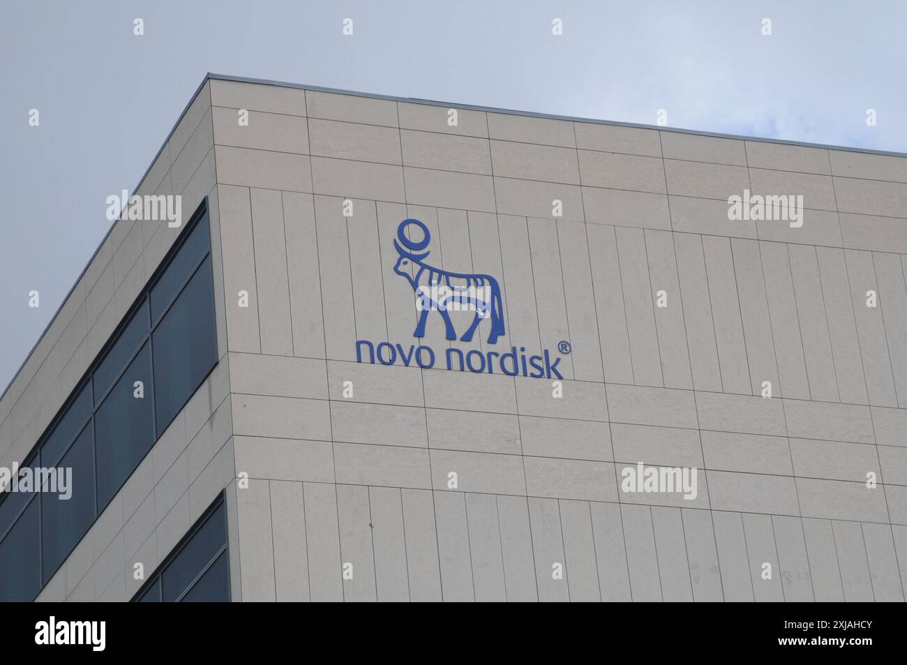 Copenhagen/ Denmark/17 july 2024/ Denmark's trade mark name Nvo nordisk ...