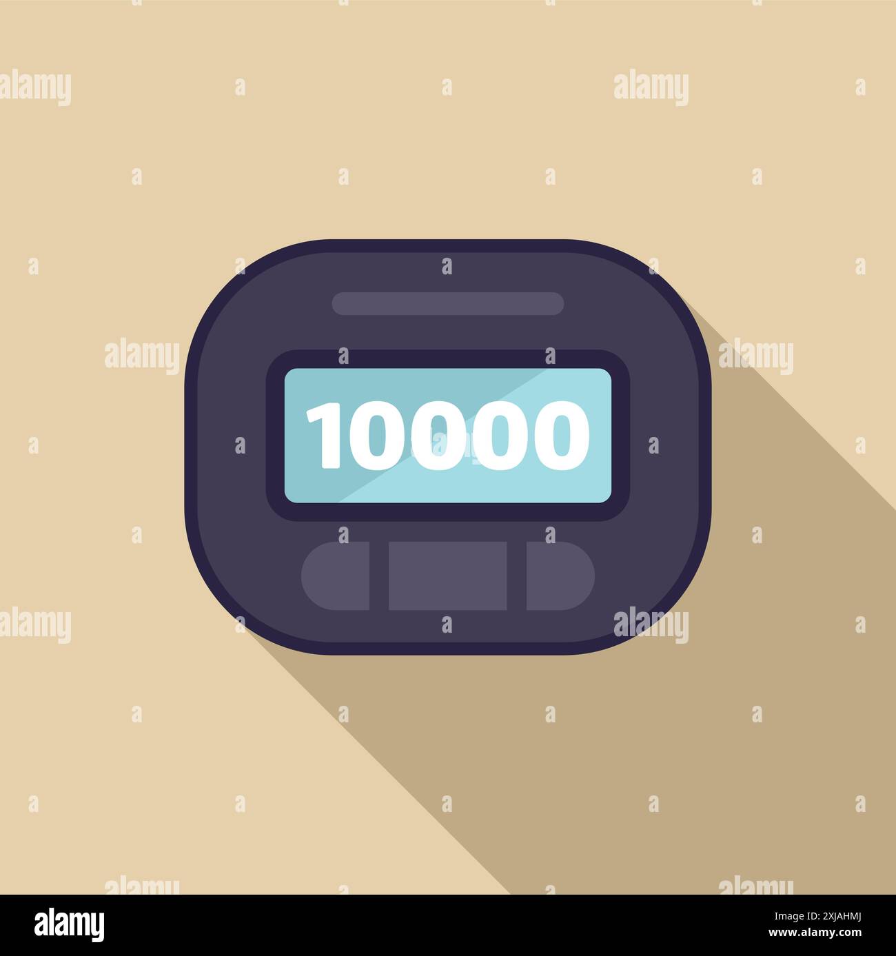 Electronic queue management system showing number 10000 on display, waiting for turn, service ...