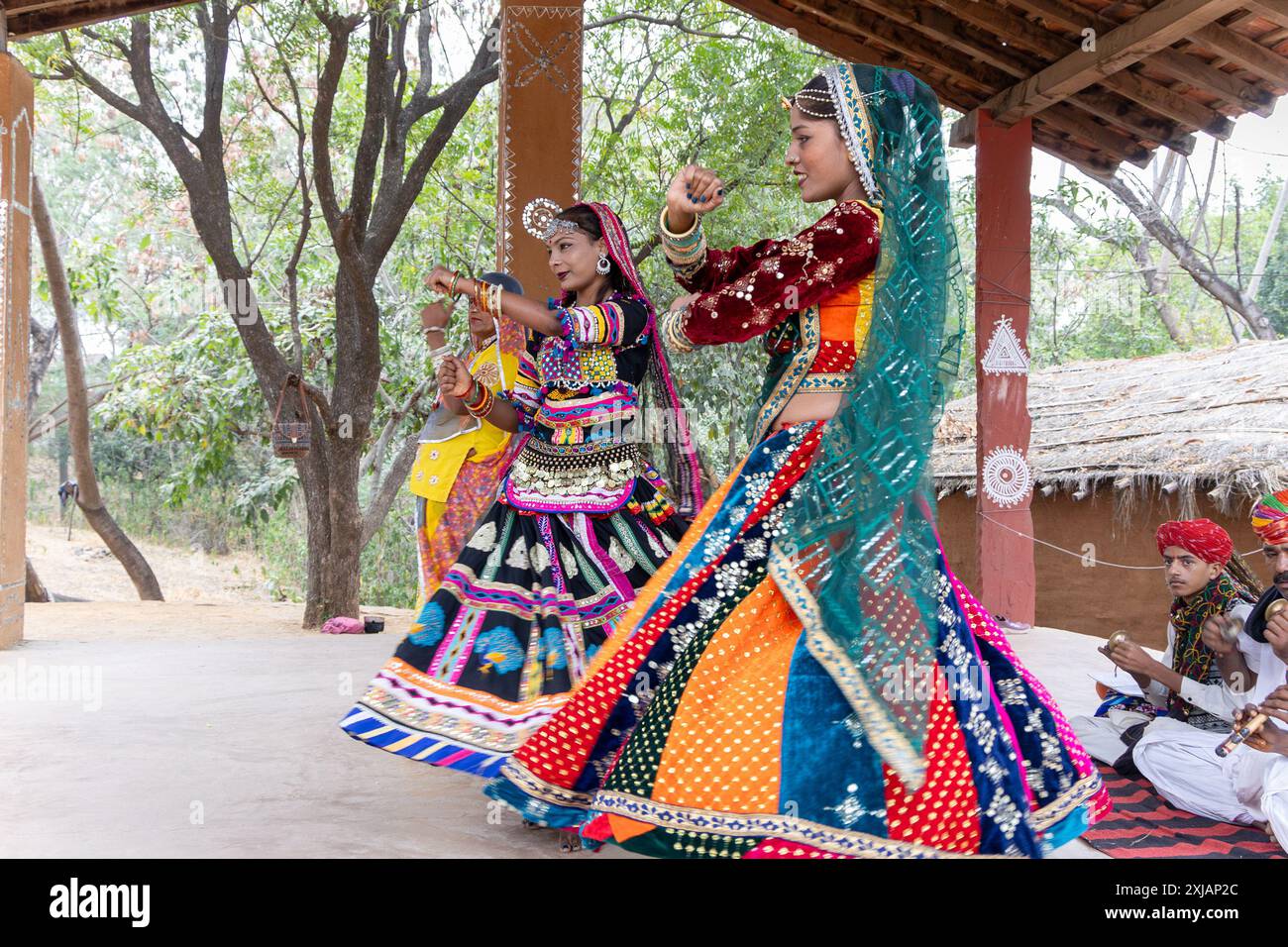 Indian village folk hi-res stock photography and images - Alamy