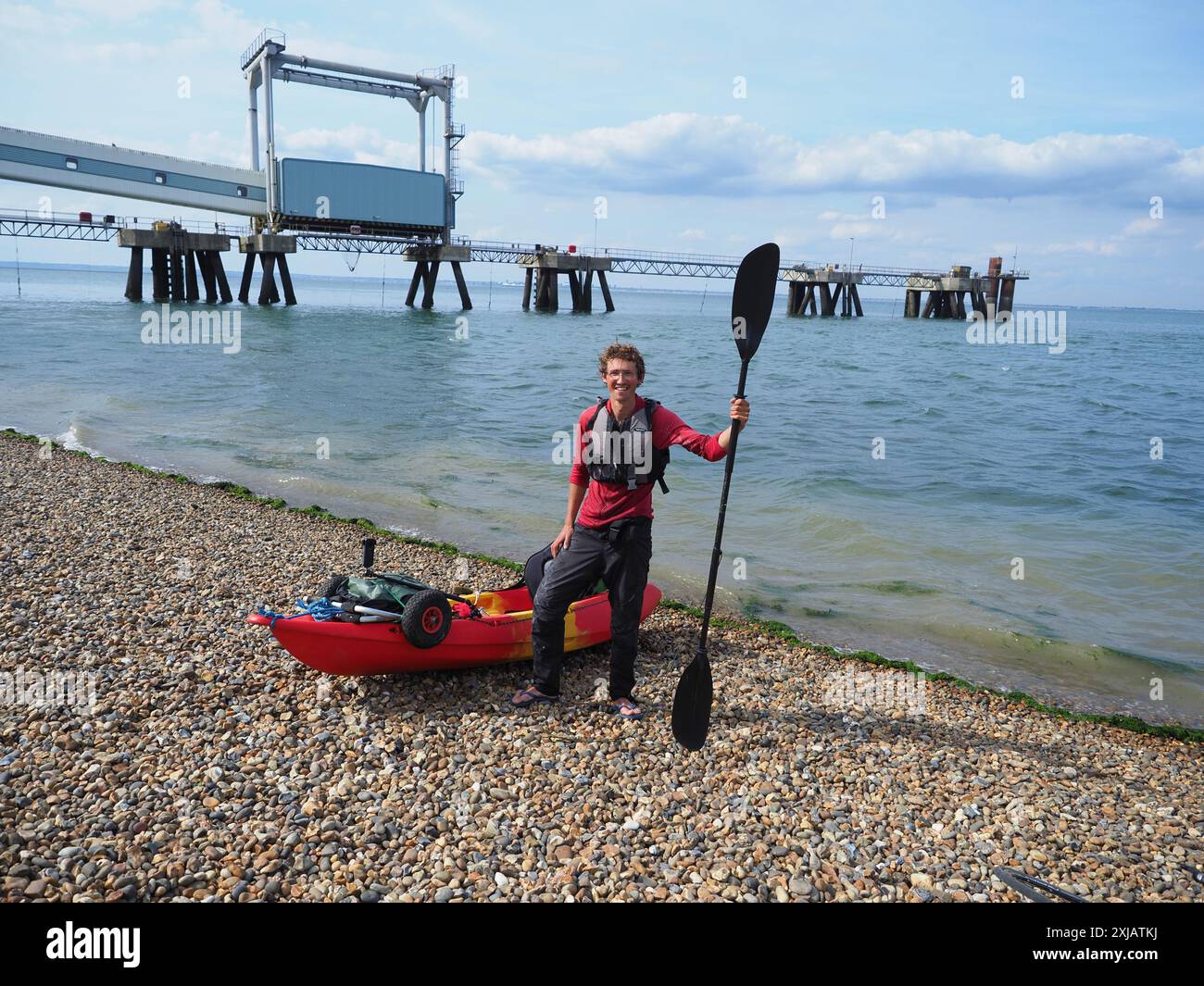 Sheerness, Kent, UK. 17th July, 2024. YouTuber Ed Pratt (famous for ...