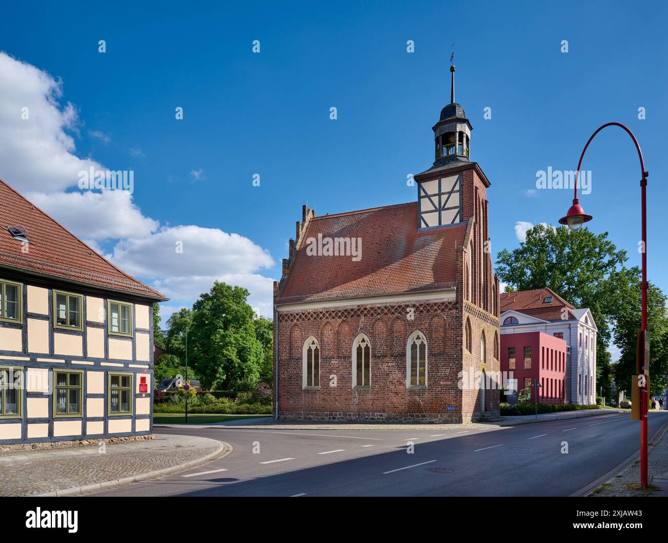 Holy Spirit Chapel of Angermuende, Uckermark, Brandenburg, Germany ...