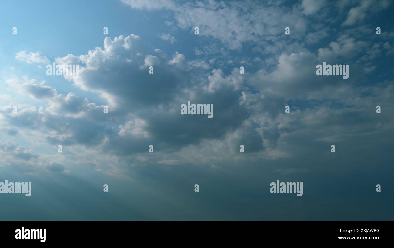 Time lapse heavenly sunset clouds hi-res stock photography and images ...