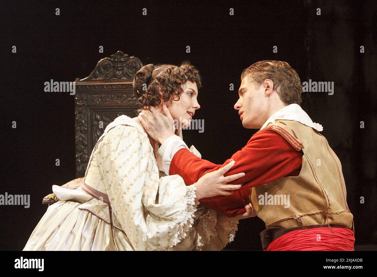 Annabel Scholey (Princess Thekla), Max Irons (Max Piccolomini) in ...