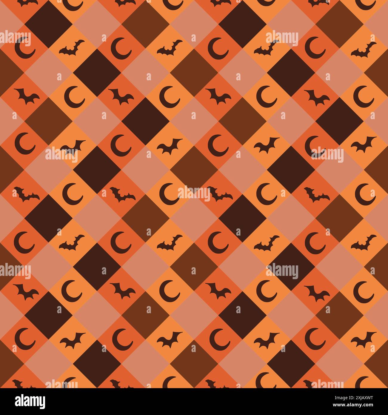 Background ghost pumpkin bats Stock Vector Images - Alamy