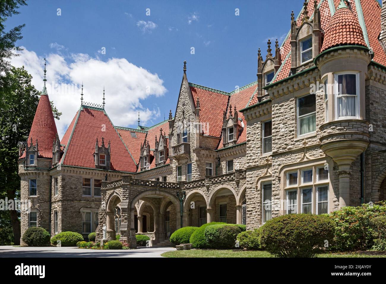 former Pott's Mansion, Langoma, 1897, historic property, stone house ...