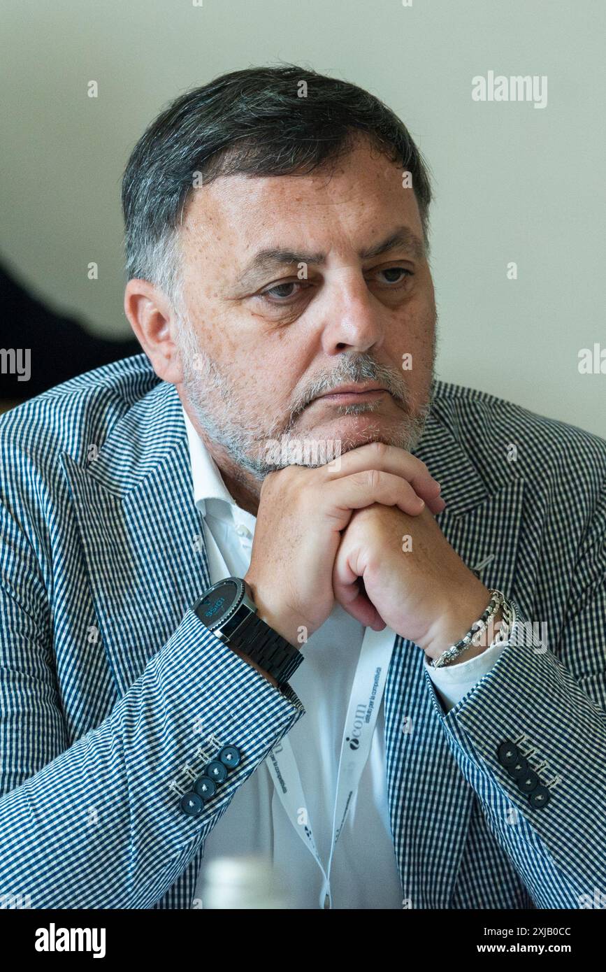 Rome, Italy. In the Photo Massimiliano De Toma (Fratelli d' Italia ...