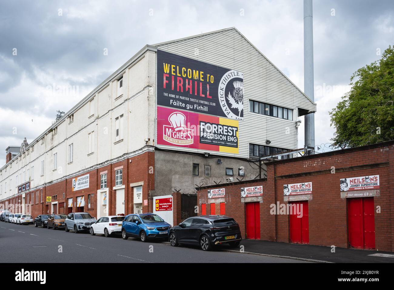 Firhill Stadium (Wyre Stadium at Firhill), 80 Firhill Road, Maryhill ...