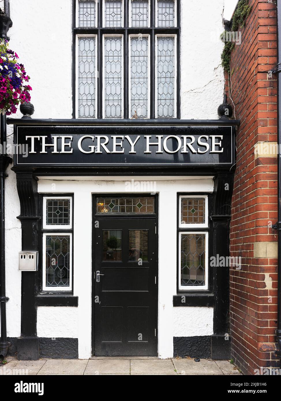 The Grey Horse public house, East Boldon, England Stock Photo - Alamy