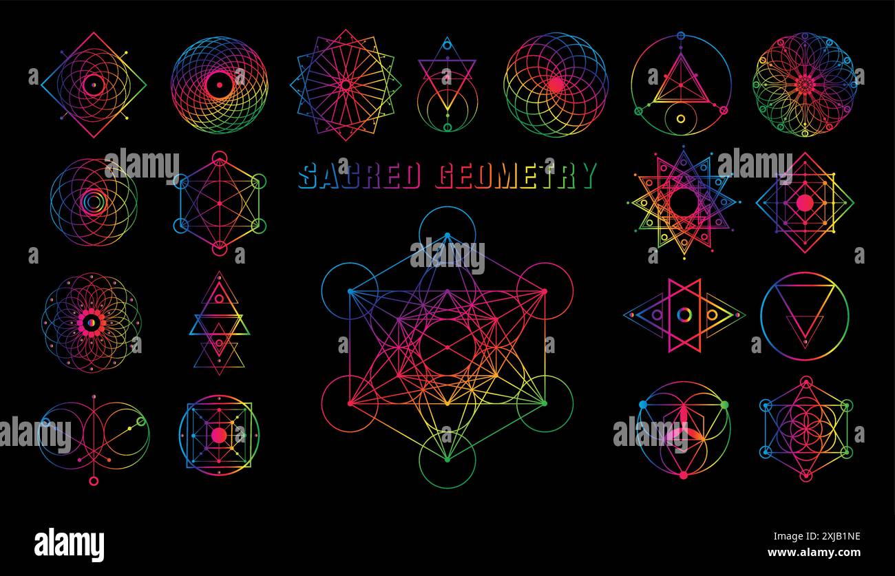 Colorful spectrum vector cube design hi-res stock photography and ...